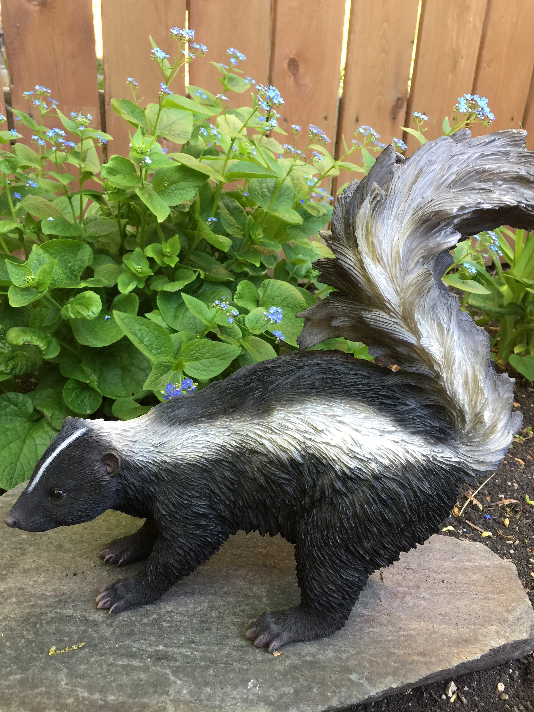 Skunk Figurine Statue Countryside Animal Home Garden - Etsy UK