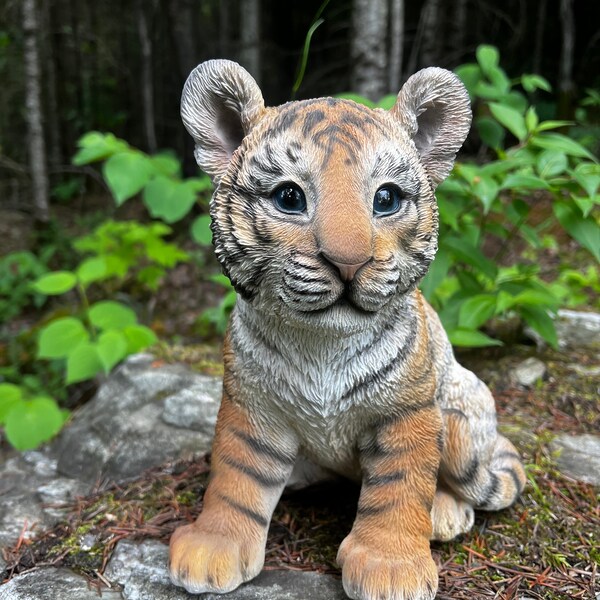 Tiger Sculpture - Etsy
