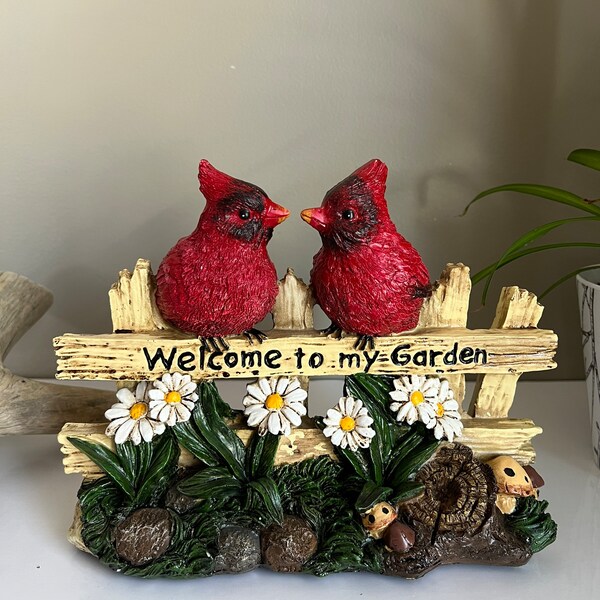 Cardinal Table Decor - Etsy
