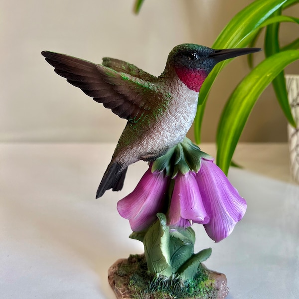 Hummingbird Figurine - Etsy