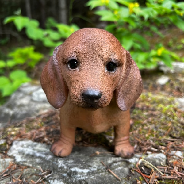 Dachshund Figurine - Etsy
