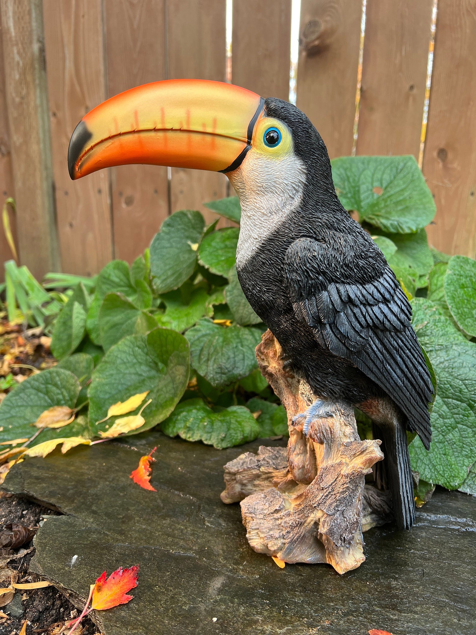 Toucan Tropical Bird Figurine Garden Figurine Decoration - Etsy