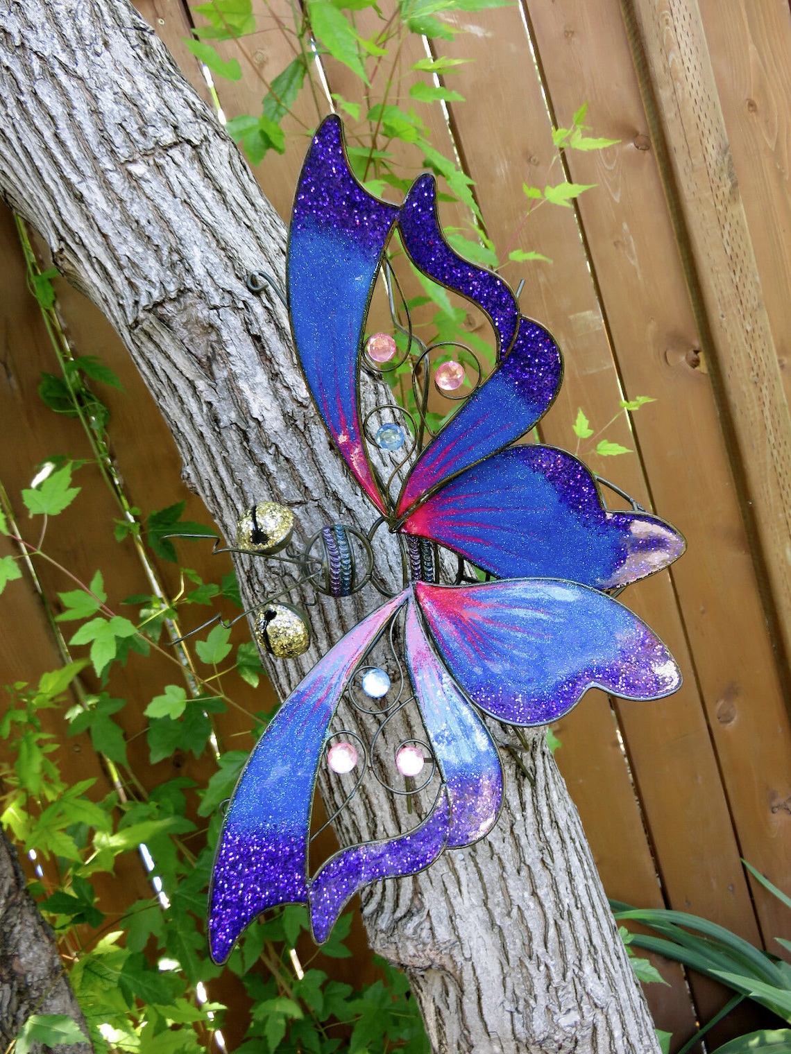 Butterfly Garden Decor/ Wall Plaque Sign Home Garden Decor | Etsy