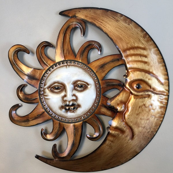 Copper Sun Wall Art - Etsy