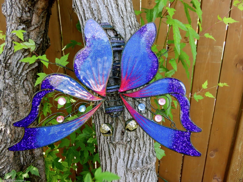 Butterfly Garden Decor/ Wall Plaque Sign Home Garden Decor | Etsy