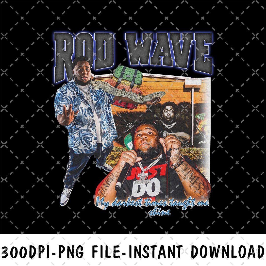 Rod Wave Nostalgia Png File, 90s Rap Music, Rapper Rod Wave Tour Design ...