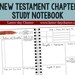 New Testament Chapter Study Notebook - Etsy