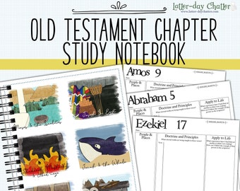 New Testament Chapter Study Notebook - Etsy