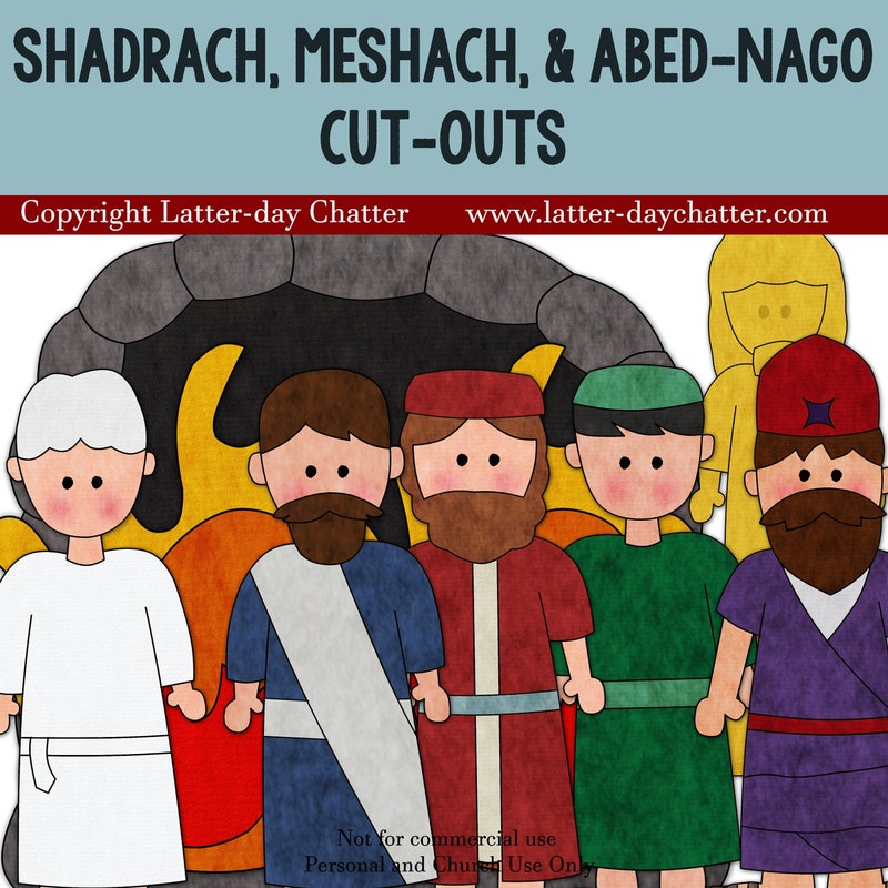 Shadrach Meshach and Abednego - Etsy