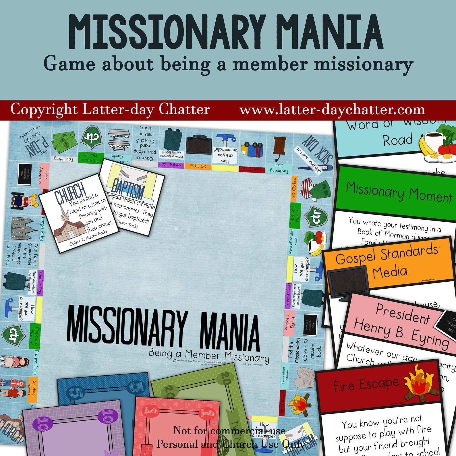 Missionary Mania- Being a Member Missionary - Etsy