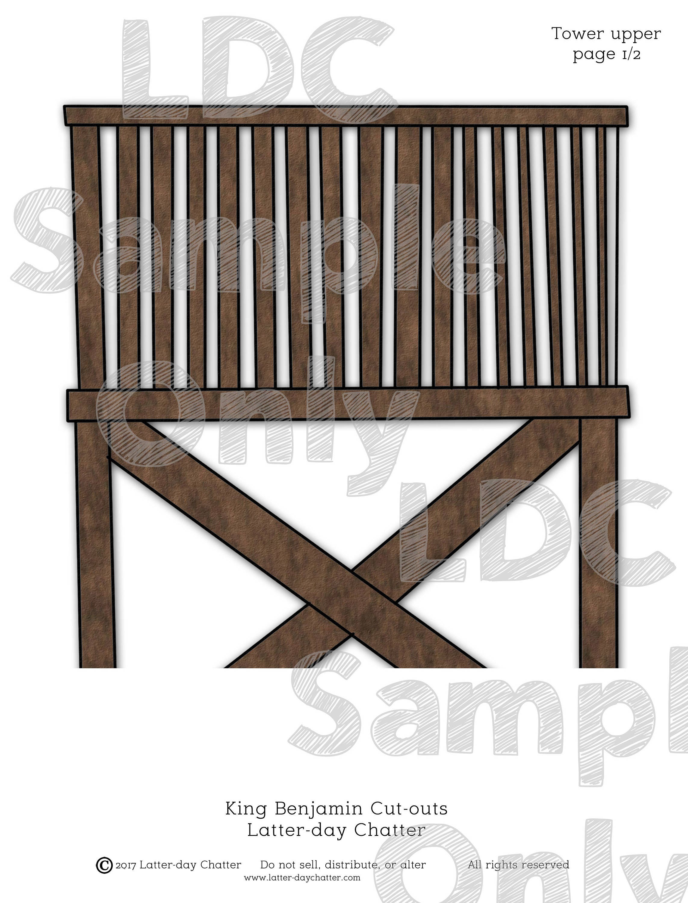 King Benjamin Cut-outs - Etsy