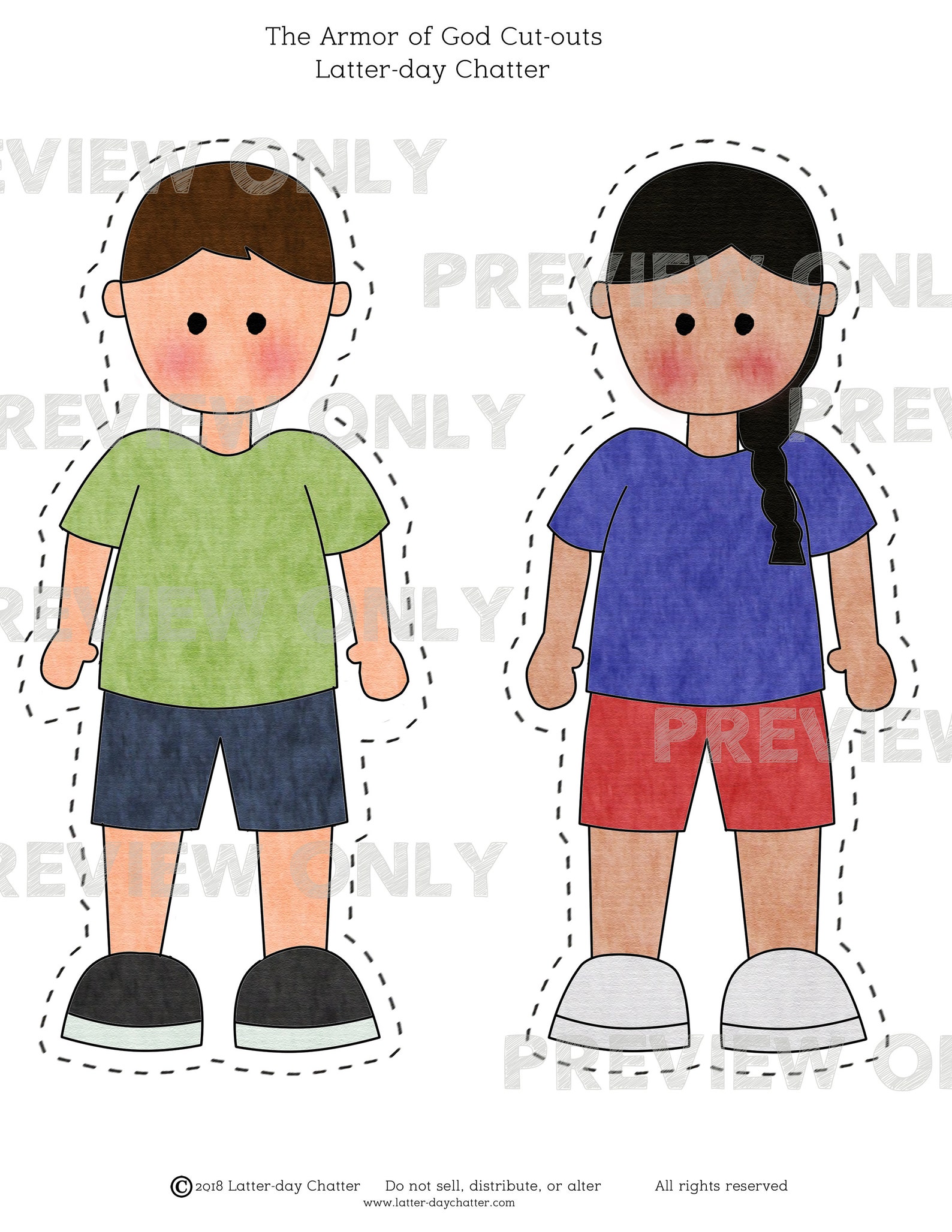 Armor of God Cut-outs - Etsy