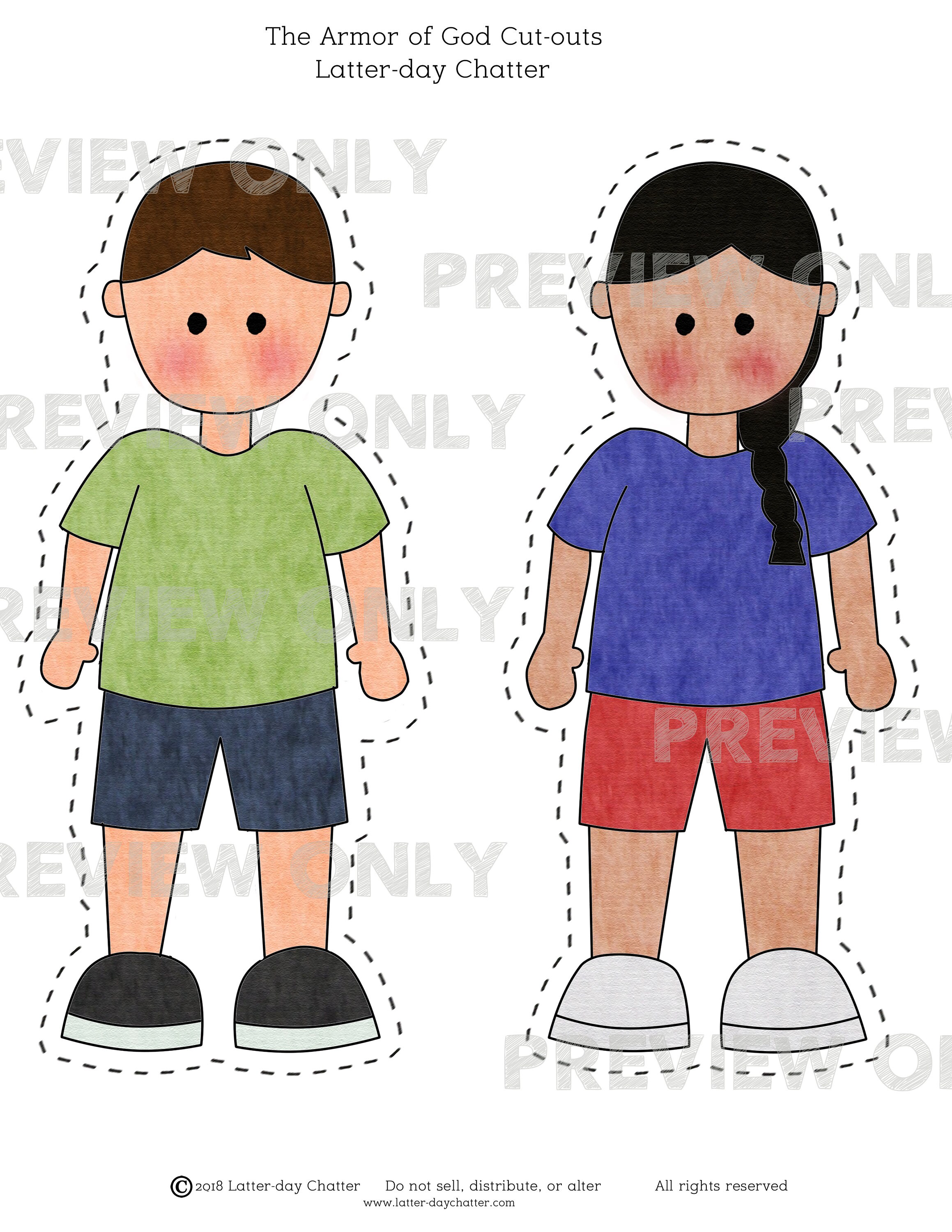 Armor of God Cut-outs - Etsy