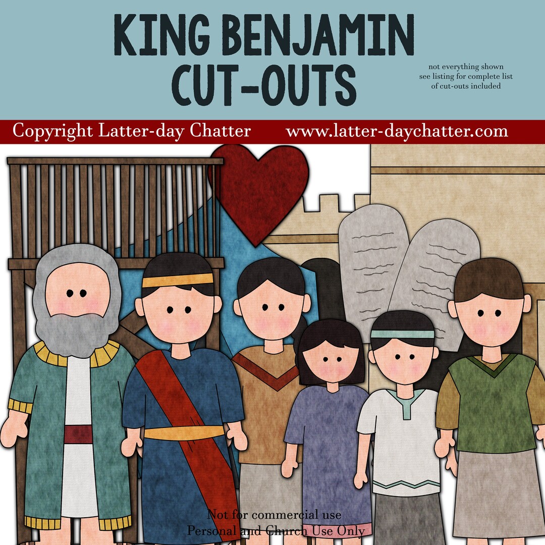 King Benjamin Cut-outs - Etsy