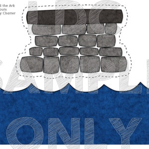 Noah and the Ark Cut-outs - Etsy