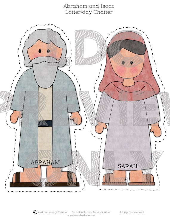 Abraham Sarah And Isaac Clipart