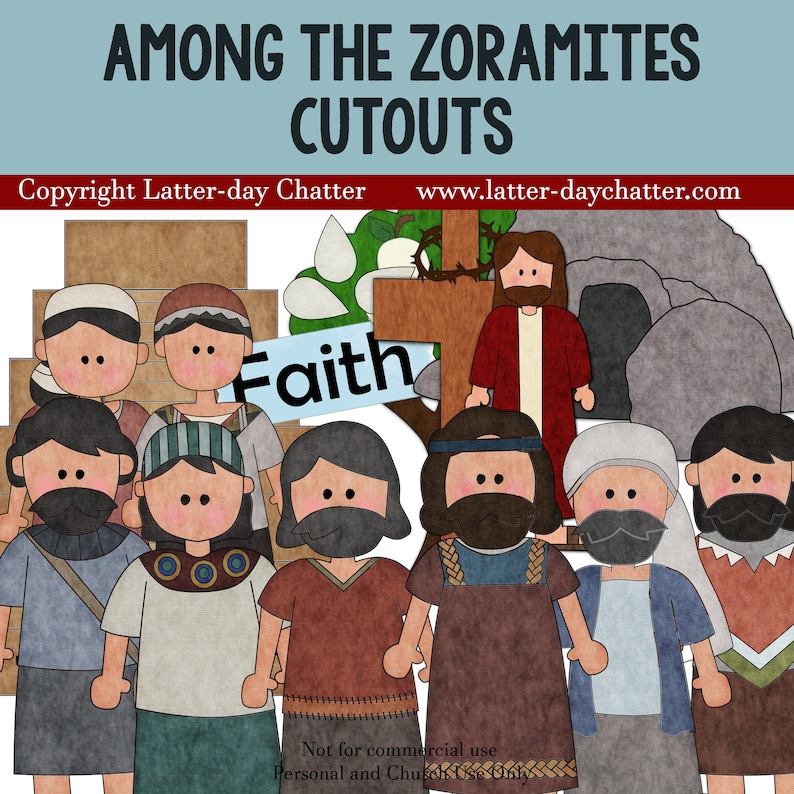 Among the Zoramites Cut-outs - Etsy