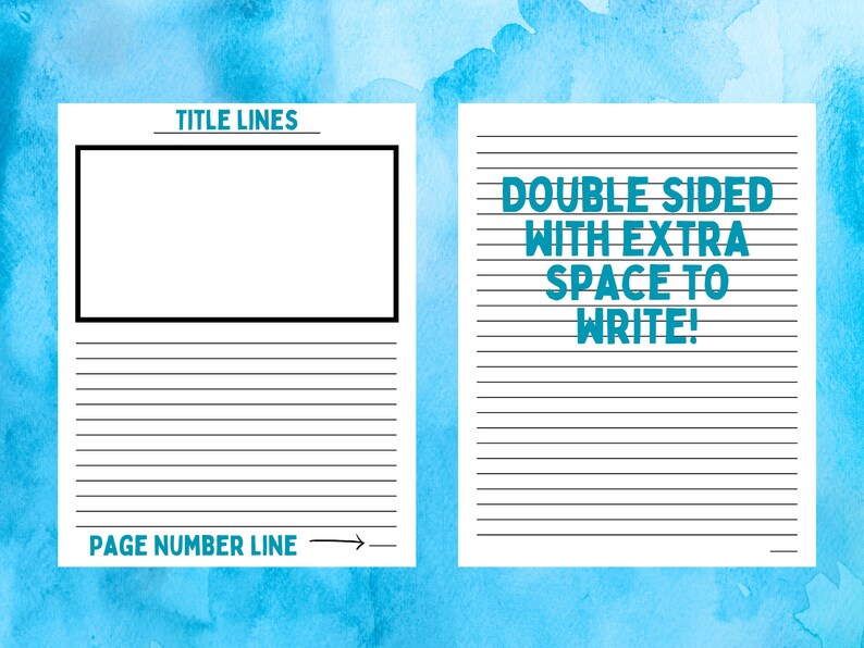 Publishing Paper | Writing Paper | Printable Writing Paper Worksheets ...