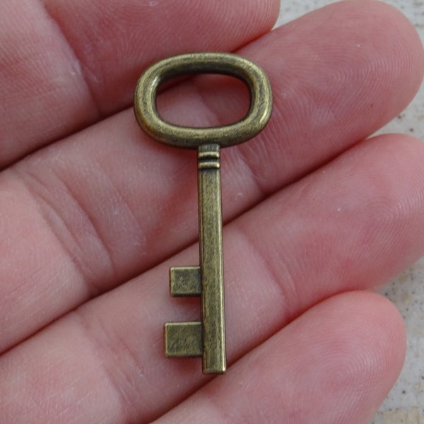 Skeleton Key Heart - Etsy