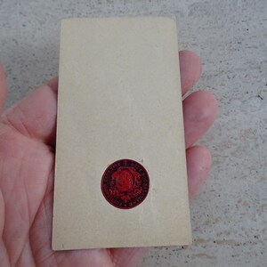 Religious Antique Catholic Shrine Card With Reliquary Relic of Saint ...