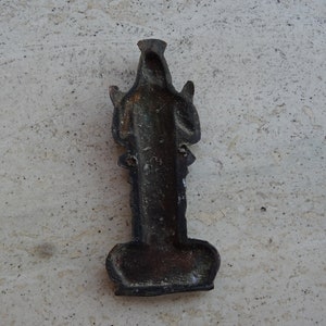 Religious Antique French Copper Catholic Statue of Holy Virgin Mary Our ...