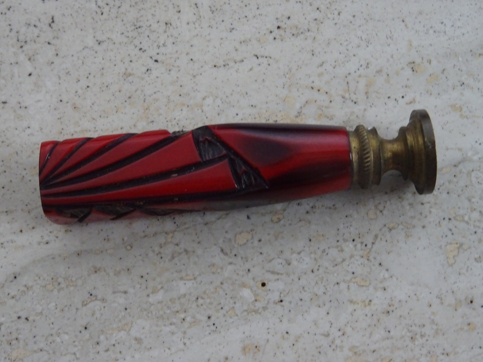 Antique French Copper Bakelite Sealing Wax Stamp Seal Brand. ( 2 ) - Etsy