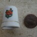 Vintage Porcelainen Thimble Thimbleful With Flower of a Rose. ( B 22 ...
