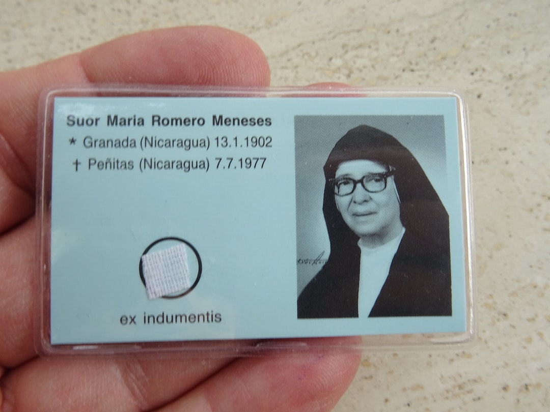 Religious French Catholic Shrine Card With Relic Touched at Blessed ...
