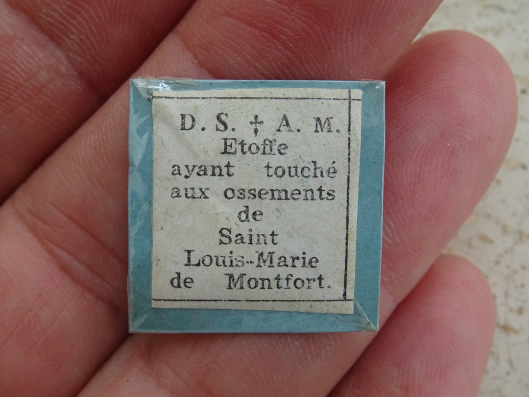 Rare Religious Antique Catholic Shrine Relic Reliquary Touched at the ...