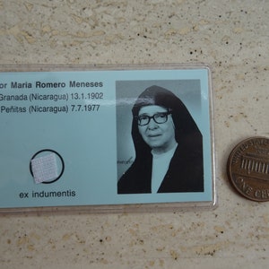 Religious French Catholic Shrine Card With Relic Touched at Blessed ...