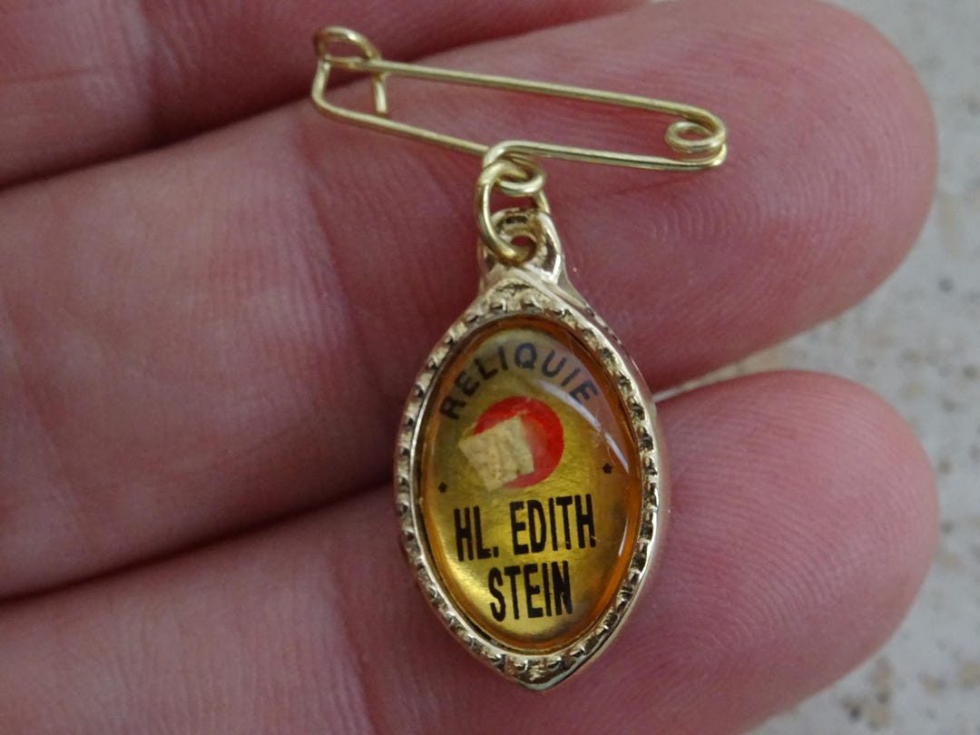 Rare Religious Catholic Shrine Reliquary Medal Pendant Medallion With ...