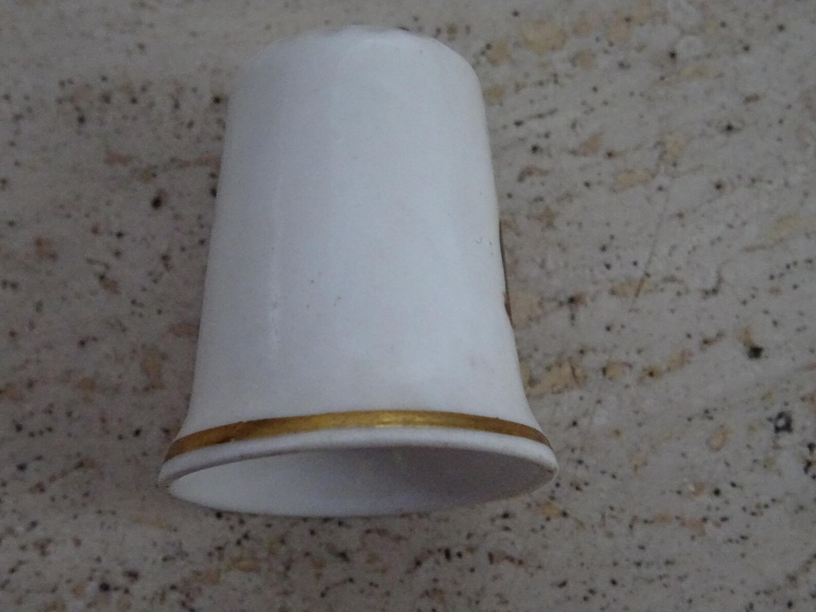 Vintage French Porcelainen Thimble Thimbleful With a Horse and a Jockey ...