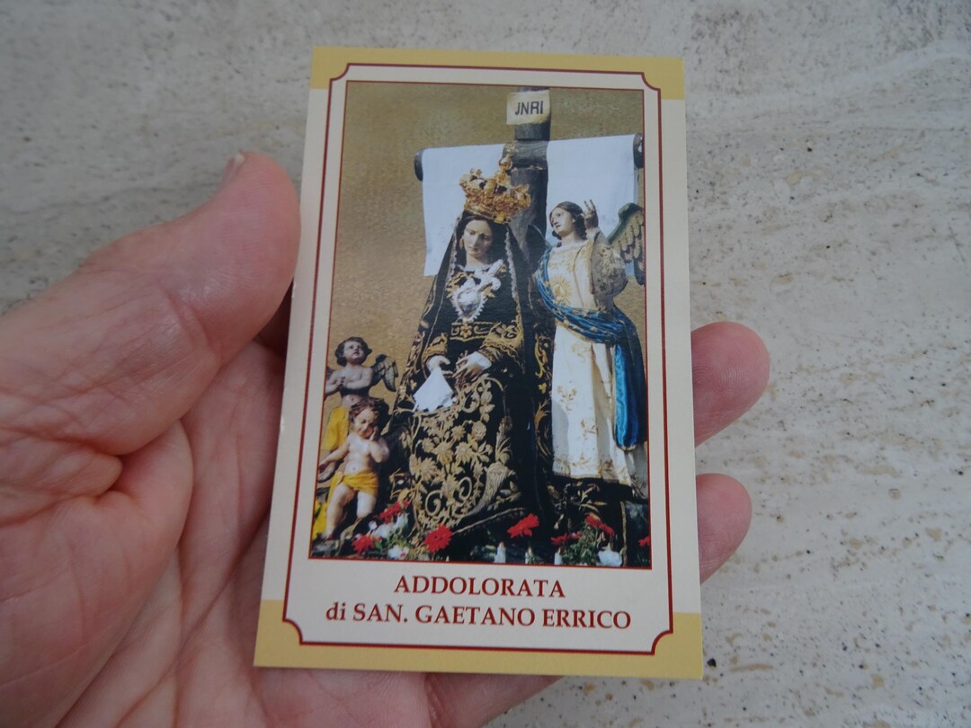 Religious Catholic Card of Blessed Saint Gaetano Errico. ( T 15 ) - Etsy