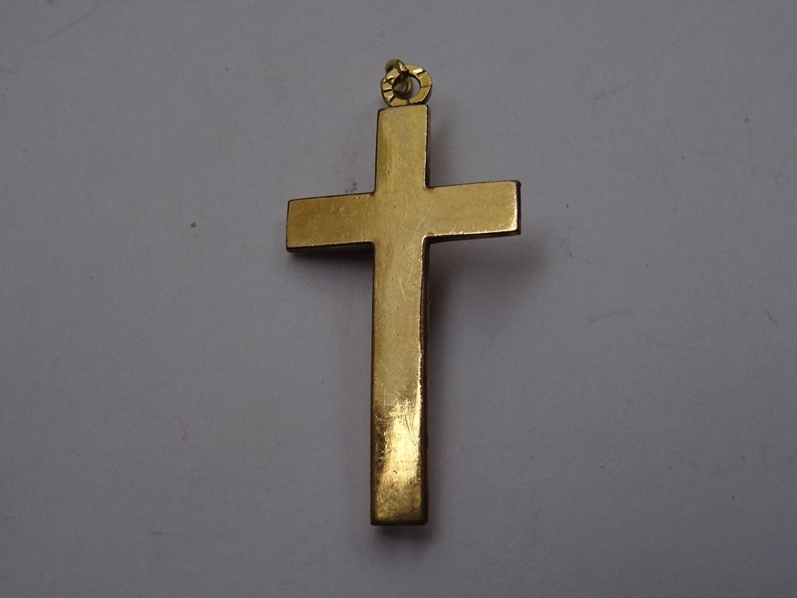 Religious Antique French Catholic Vermeil Gold Plated ( MARKED ...
