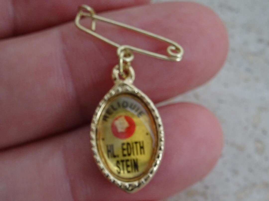 Rare Religious Catholic Shrine Reliquary Medal Pendant Medallion With ...