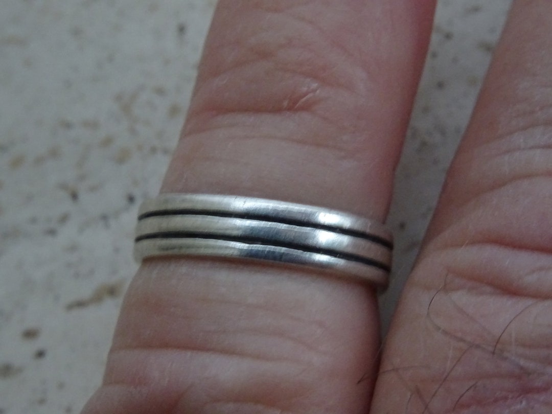 Rare French Corsican Silver ( MARKED ) Ring for Love : Ti Tengu Cara ...