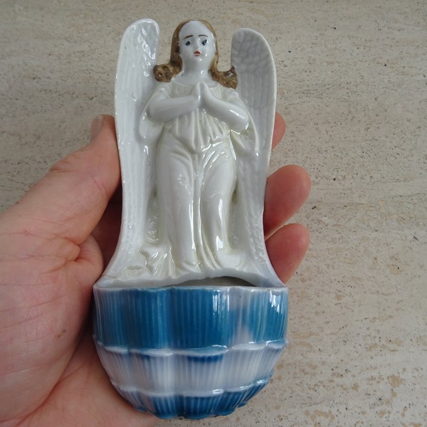 French Porcelain Angel - Etsy