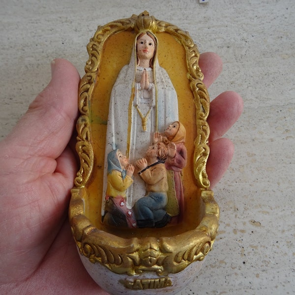 Ceramic Our Lady of Fatima - Etsy