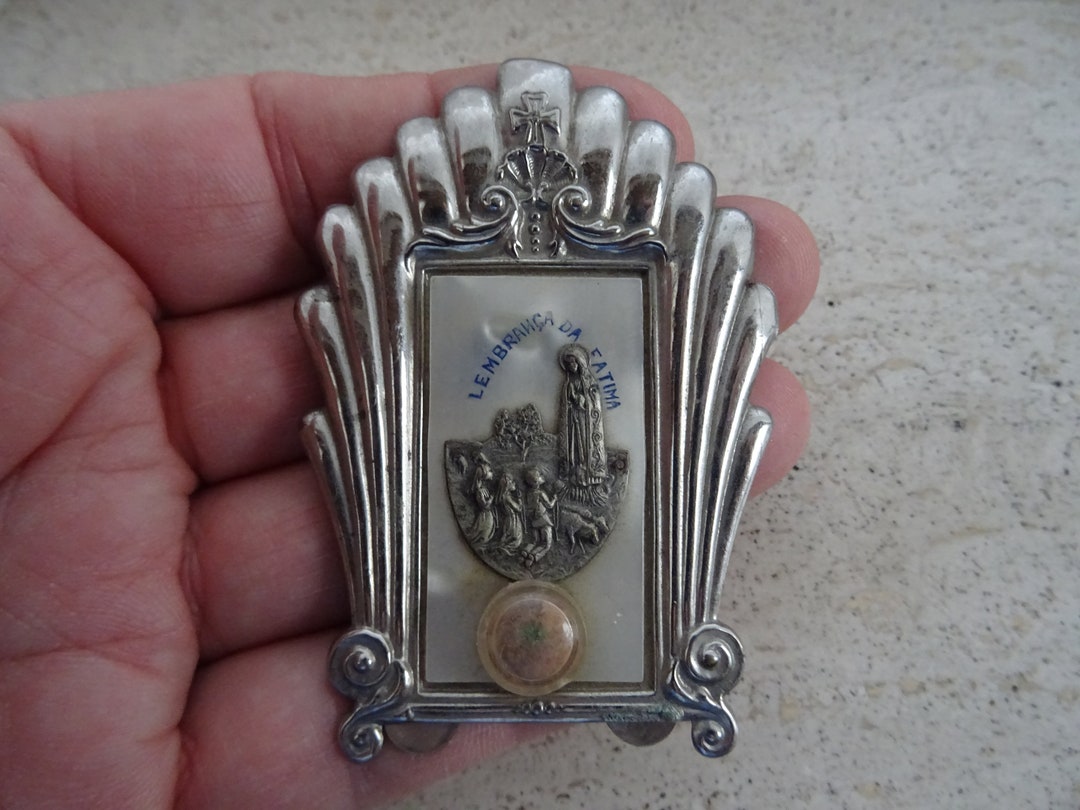 Religious Silver Plated Catholic Altar Chapel Shrine With Relic ...