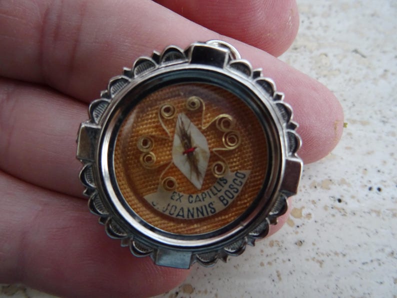 Religious Antique Catholic Relic Holder Reliquary With Inside Shrine ...