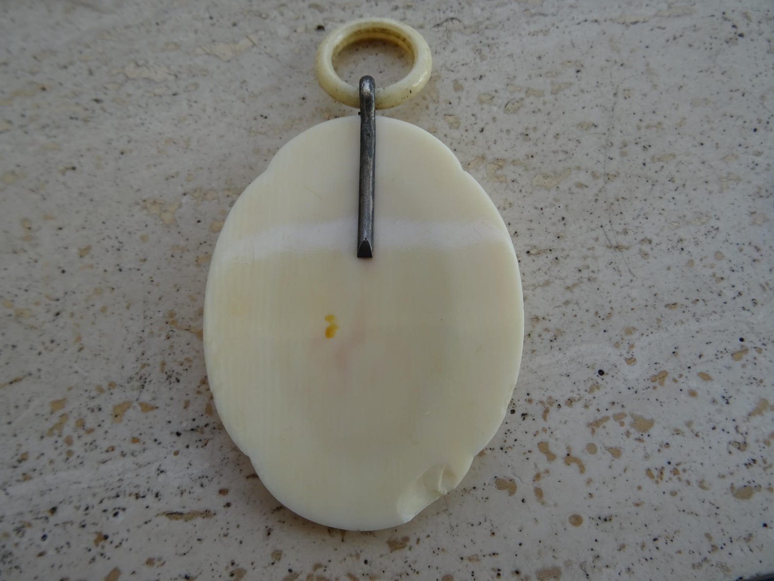 Religious Antique French Bakelite Cradle Catholic Medal Pendant Charm ...