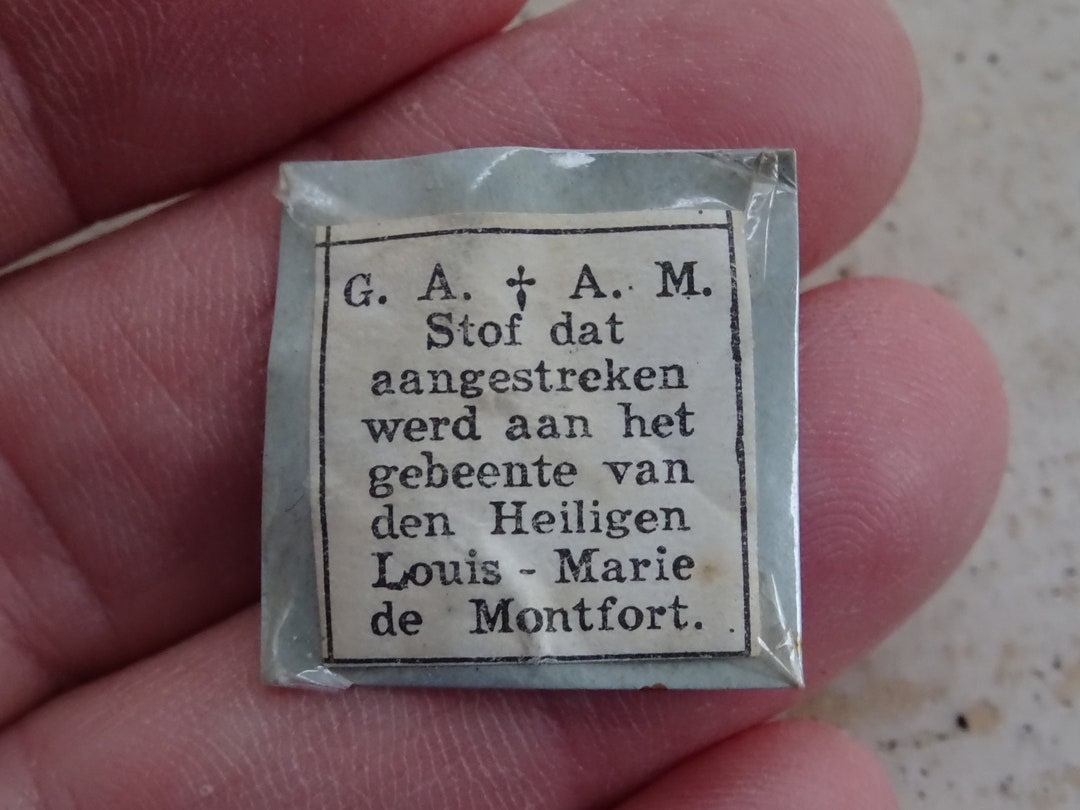 Rare Religious Antique Catholic Shrine Relic Reliquary Touched at the ...