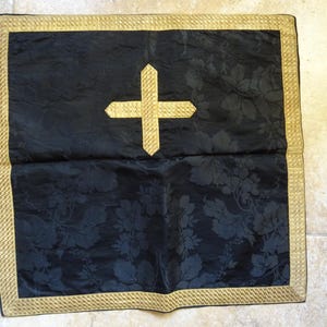 Antique Religious Catholic Embroidered Clergy Priest Stola of Cloth and ...