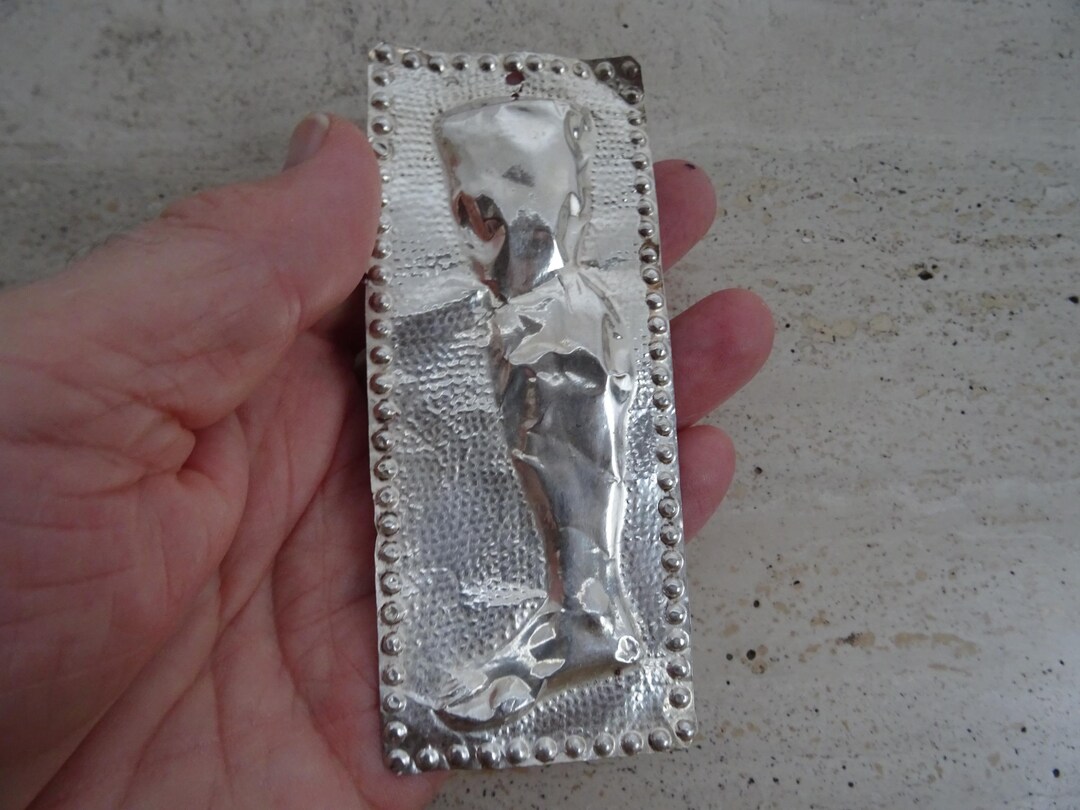 Stunning Vintage Silver Ex Voto Leg Religious Votive From the 1930s ...