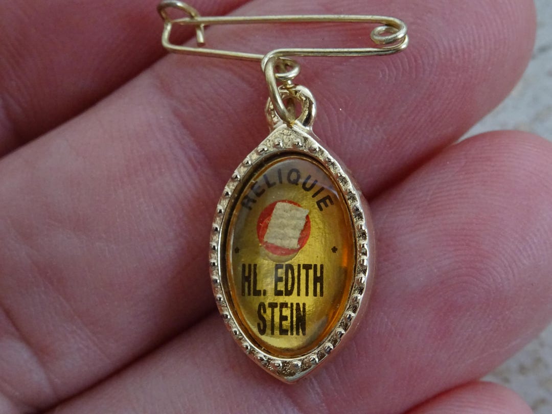 Rare Religious Catholic Shrine Reliquary Medal Pendant Medallion With ...