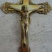 Religious French Catholic Copper Crucifix Cross With Body Corpus Holy ...