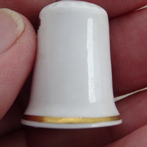 Vintage French Porcelainen Thimble Thimbleful With a Horse and a Jockey ...