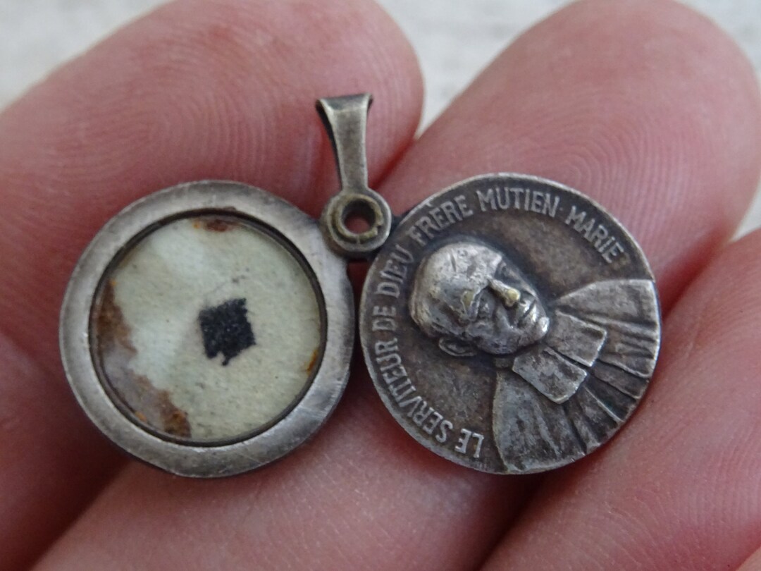 Religious Antique Catholic Relique Reliquaire Reliquary Shrine With ...