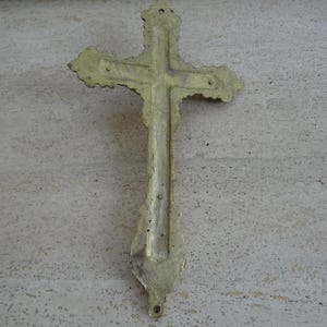 Religious French Catholic Copper Crucifix Cross With Body Corpus Holy ...