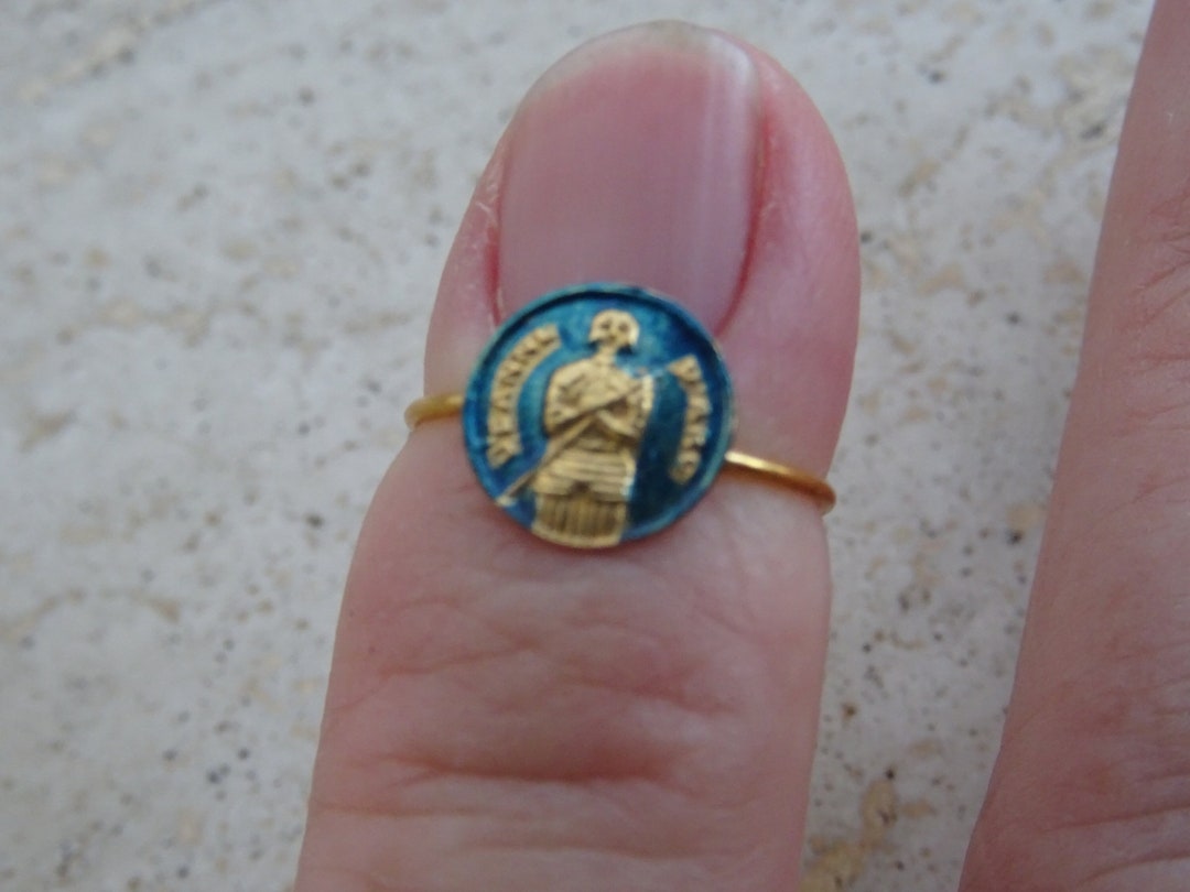 Rare Antique Religious Vermeil Gold Plated ( MARKED ) French Catholic ...
